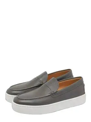 CHRISTIAN LOUBOUTIN Paqueboat Slip-on Sneakers - Grey