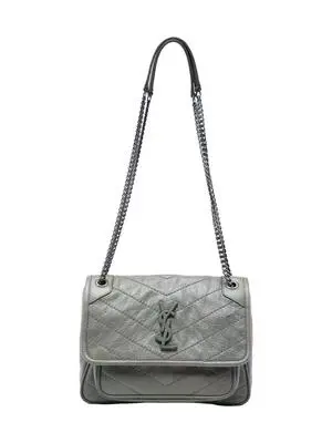 Saint Laurent SAINT LAURENT Baby Niki Shoulder Bag Grey