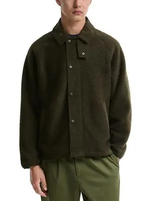 Barbour Transport Fleece Jacket - Sage