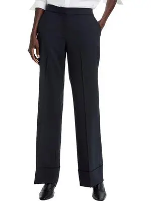Kobi Halperin Kenny Cuffed Mid Rise Pants - Black