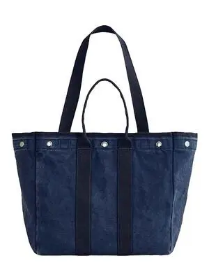 ALEX MILL Canvas Tote Bag - Navy
