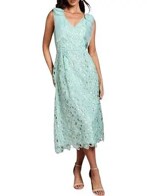 Coast Organza Lace Dress - Mint