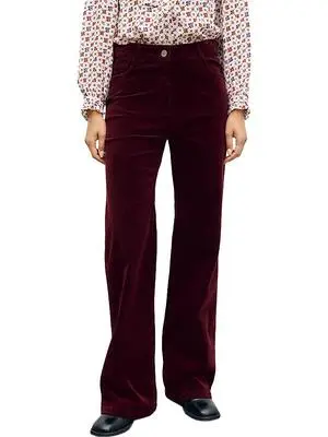 Gerard Darel Gerard Darel Mag Cotton Stretch Corduroy Pants Redwine