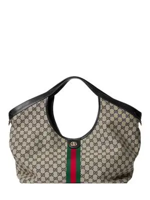 Gucci Giglio Large Tote Bag - Black