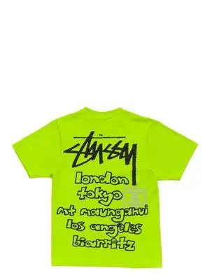 StÜssy Stussy X Always Do What You Should Do World Tour T-shirt 'lime' Lime