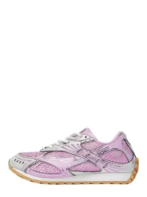 Bottega Veneta Orbit Sneaker - Gloss/silver