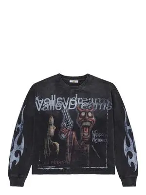 VALE FOREVER Psychopath L/s T-shirt - Black