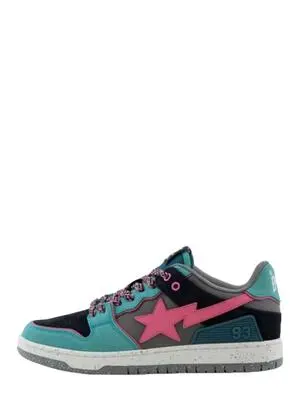 A BATHING APE Sk8 Sta #1 Sneakers - Blue