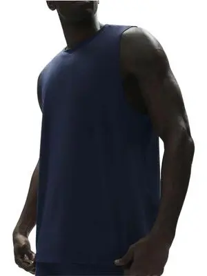 Alo Yoga Conquer Muscle Tank - Navy