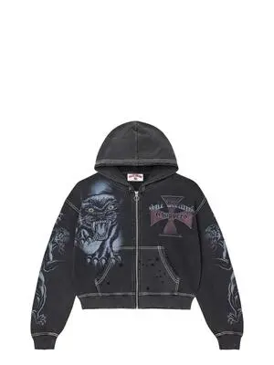 VALE FOREVER Hardy Boyz Zip Up Hoodie - Black
