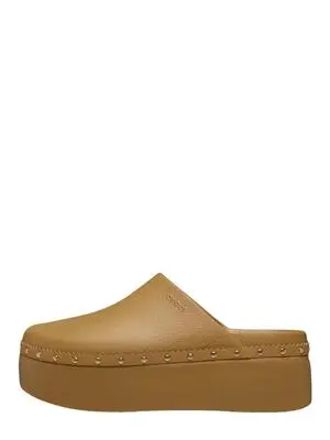 CROCS Platform Studded Clog - Umber