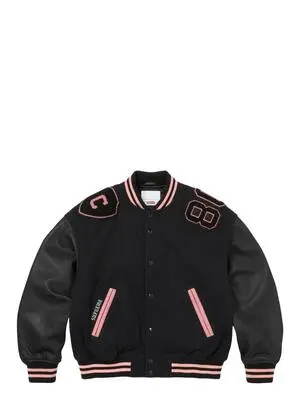 Supreme Fw26 Captains Varsity Jacket - Black