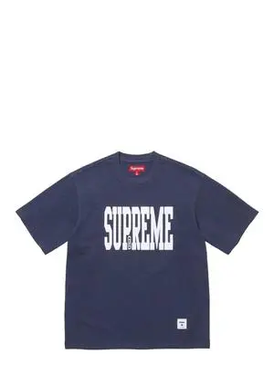 Supreme Supreme Fw26 Stretch Appliqué S/s T-shirt 'navy' Navy