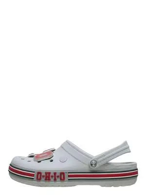 CROCS Crocs X NCAA Classic CrocBand Ohio State Clogs Grey/red