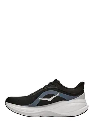 Hoka One One Clifton Pro Wide Athletic Sneakers - Black/cosmic Grey