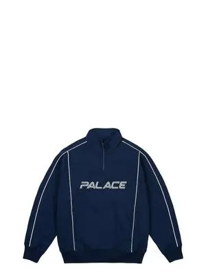 PALACE Piped 46026 Zip - Navy