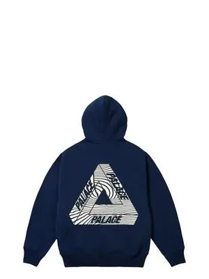 PALACE PALACE Tri-Vortex Hoodie Navy