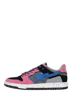 A BATHING APE Sk8 Sta Sneakers - Pink