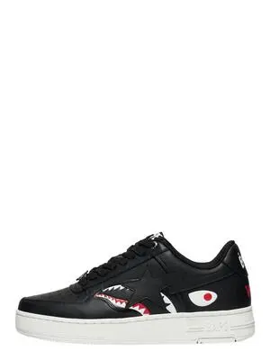 A BATHING APE Shark Sta Sneakers - Black