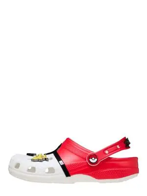 CROCS Crocs X Pokémon Classic Clog "Poké Ball" White/red