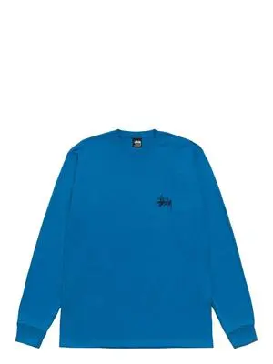 StÜssy Basic Long Sleeve T-shirt - Blue