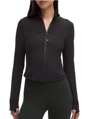 Lululemon Define Cropped Jacket Nulu - Black