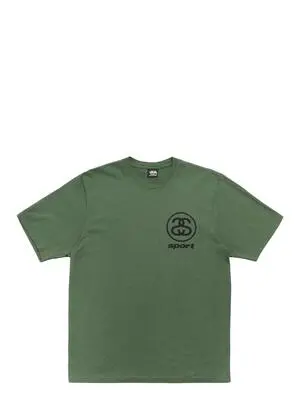 StÜssy Link Sports Pigment Dyed T-shirt - Pine