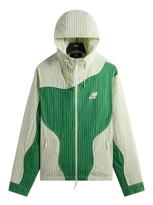 Kith X New Balance Poplin Mix Madison Vi Jacket - Spring Juniper