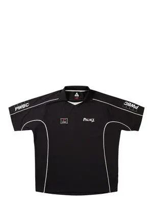 PALACE Palace Golf Mesh Polo Black