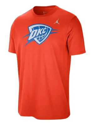 JORDAN Oklahoma City Thunder Essential Statement T-shirt - Team Orange