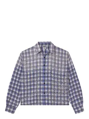 VALE FOREVER Vale Forever Blizzard L/s Flannel Shirt 'light Blue' Light Blue