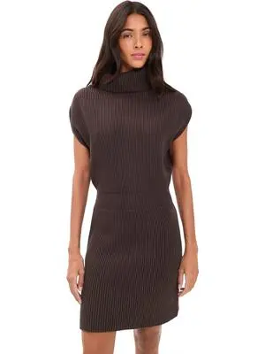 Splendid Marigold Mini Sweater Dress - Java