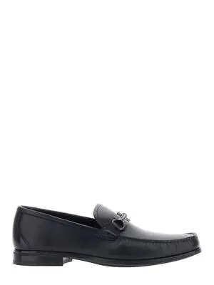 FERRAGAMO Horsebit Loafers - Blue