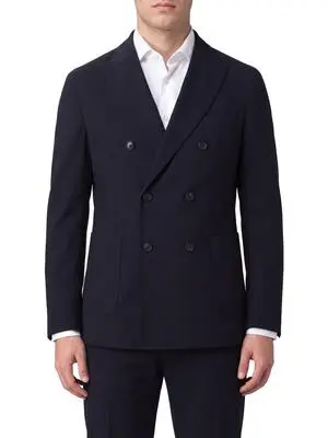 CIRCOLO 1901 Double-breasted Cashmere Blazer - Blue