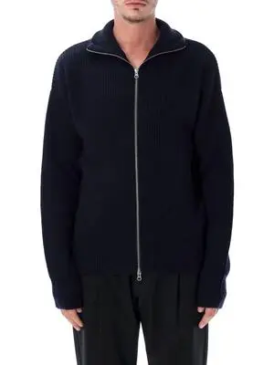 Extreme Cashmere Pure Cashmere Zip Cardigan - Navy