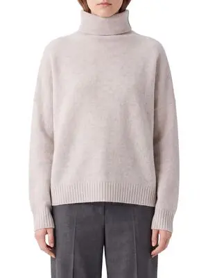 KUJTEN Kujten 100% Cashmere Turtleneck Jumper Pink