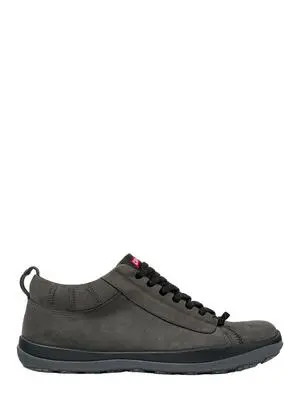 Camper Peu Pista Gm Outdoor Ankle Boots In Nubuck And Gore-tex - Grey