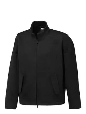 ARTE ANTWERP Logo Embroidered Zip-up Track Jacket - Black