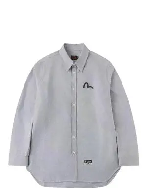 EVISU Seagull-print Button-down Shirt