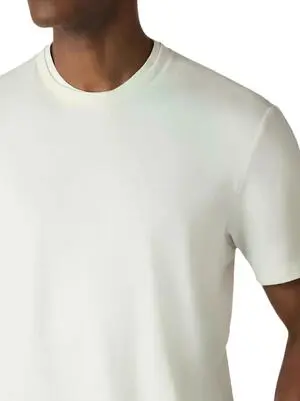 BRETT JOHNSON Crew-neck T-shirt - White