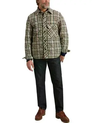 Woolrich Checked Quilted Jacket - Neutrals