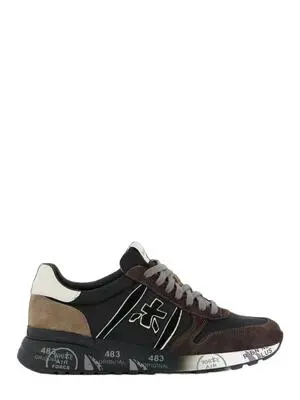Premiata Lander 4951 Paneled Sneakers - Black