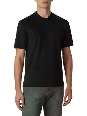 BRETT JOHNSON Crew-neck T-shirt - Black