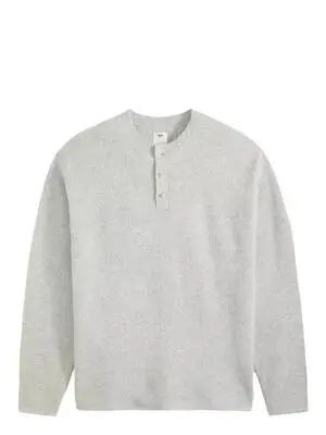 LEVI'S Woodacre Henley Sweater - Grey