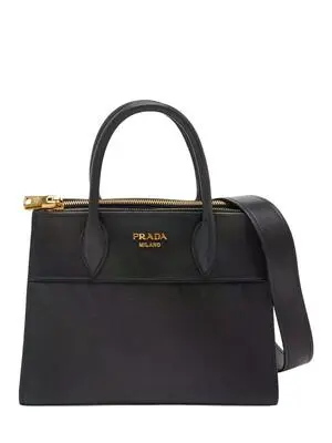 Prada Prada Paradigme Saffiano Lux Tote Bag Black