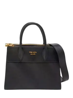 Prada Paradigme Saffiano Lux Tote Bag - Black