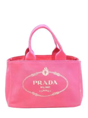 Prada Canapa Handbag - Pink