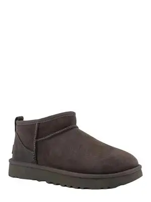 UGG Classic Ultra Mini Ankle Boots - Grey