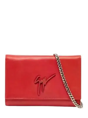 GIUSEPPE ZANOTTI Cleopatra Chain Shoulder Bag - Red