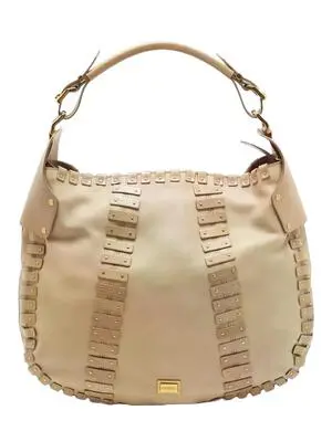 Burberry Lauderdale Studded Tote Bag - Neutrals